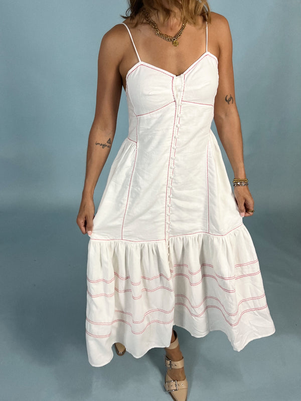 Stitch And Score Dress - ShopFringeClothing.com