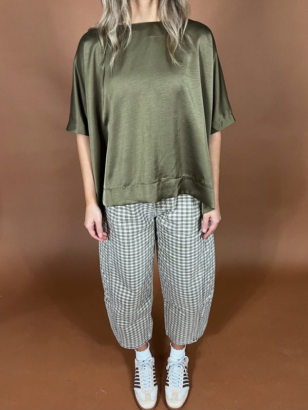 Brownstone Barrel Leg Pants - ShopFringeClothing.com
